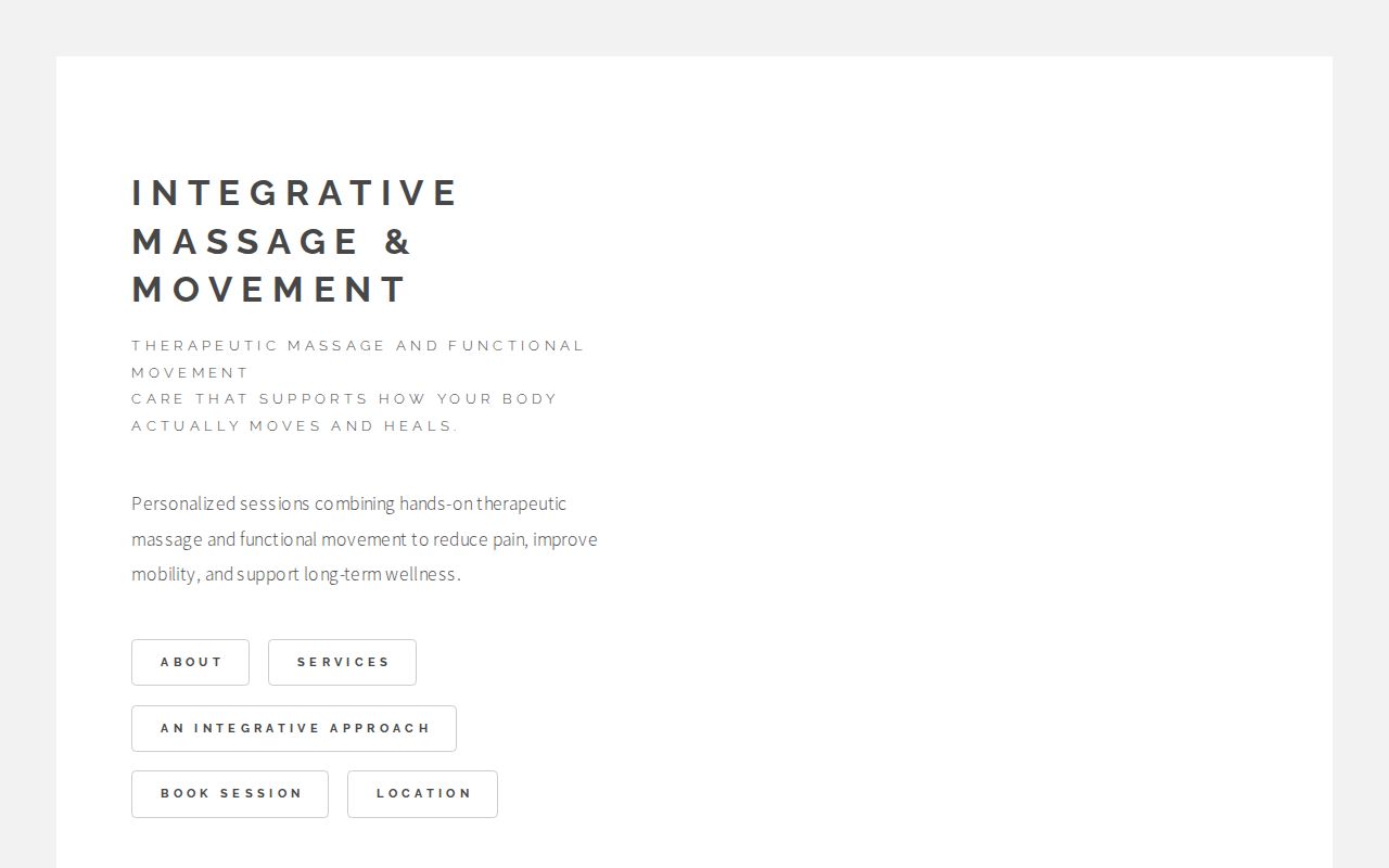 Integrative Massage & Movement